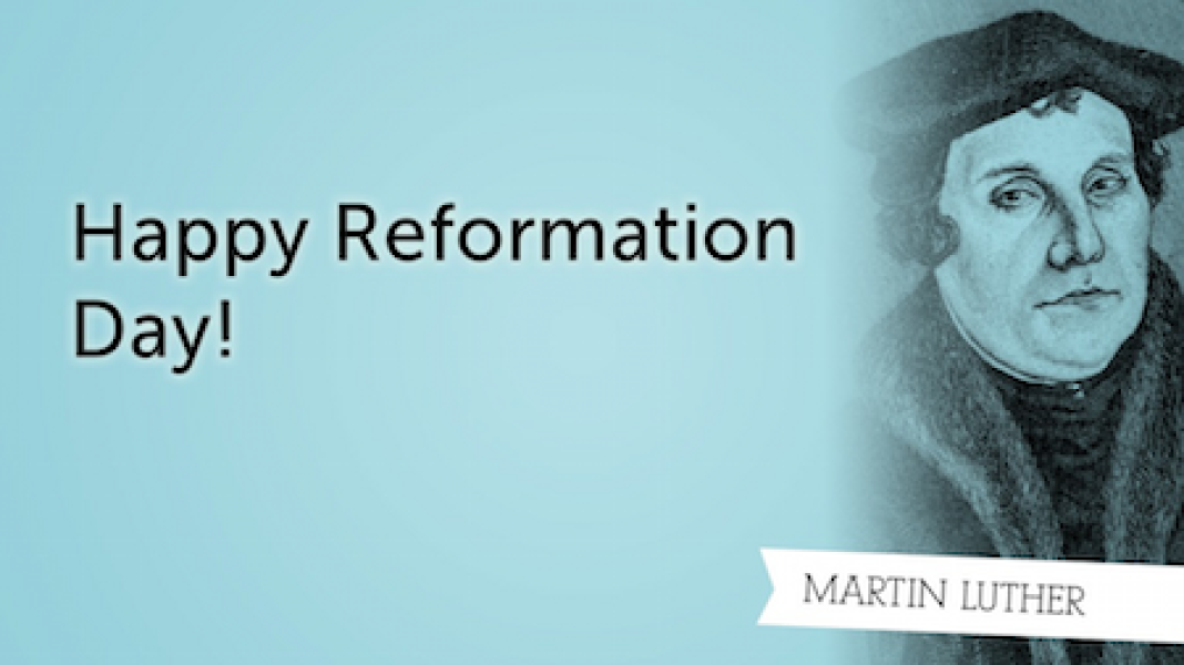 Happy Reformation Day! | Christian Focus